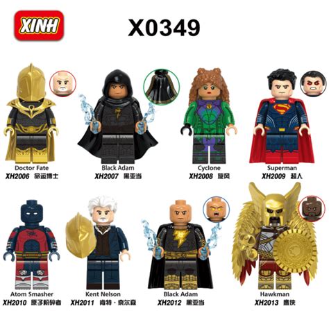 Dc Black Adam Dceu Xh2007 Minifigures Brixtoy