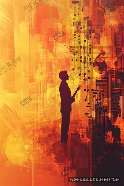 Ai创作图虚拟信息 声乐海报设计背景 人与科技 超现实图 想象世界 数码创造 数码生成 数字艺术城市 当代文化 在信息世界 沉浸体验 数字产生