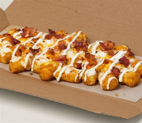 Dominos Pizza Cheddar Bacon Loaded Tots Nutrition Facts