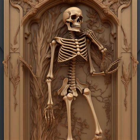 Characters Skeletal 4 Hero1452 3d Stl Model For Cnc
