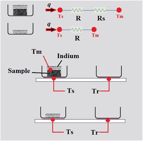 Schematic Diagram Of The Specimen Arrangement On The DSC Sensor T M Download Scientific