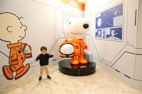 史努比宇宙探險特展．跟著巨型太空史努比一起去星際漫步｜台北中山 丸丸育兒假期