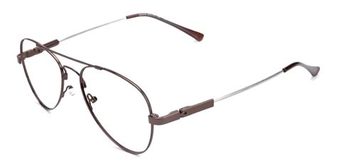 Hunter Aviator Brown Frames Glasses Abbe Glasses