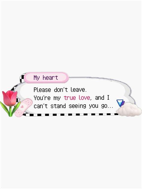 Acnl Cute Text Sticker For Sale By Sickmaid Redbubble