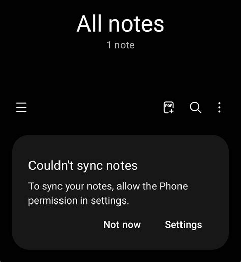 Solved How Can I Turn Off The Sync Notes Notification Samsung Community 2582832