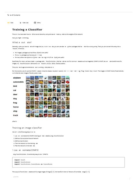 Training A Classifier Pytorch Tutorials 230cu121 Documentation Pdf Computational