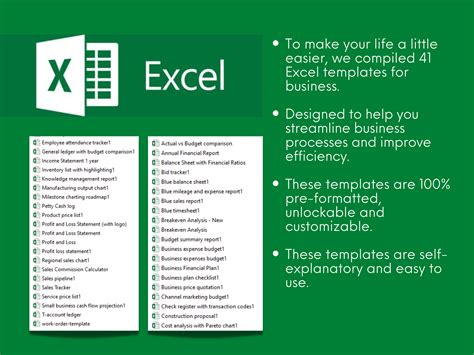 41 Excel Templates For Business Operations Finance Sales Marketing Etsy
