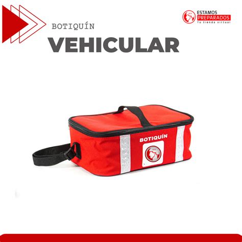 Botiquín Vehicular Estamos Preparados Coopcrucial