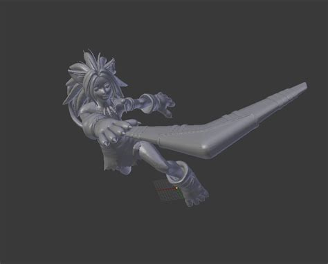 Stl File Cham Cham Samurai Shodown・3d Print Object To Download・cults