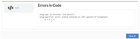 C Program To Show Types Of Errors Geeksforgeeks
