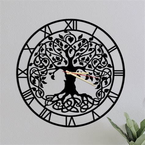 Tree Clock Etsy