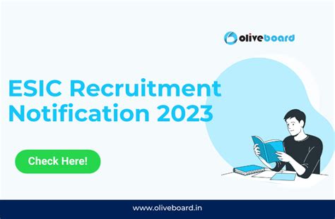 Esic Recruitment Notification 2023