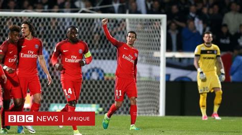 Ligue 1 PSG Angers 2 0 BBC News Afrique