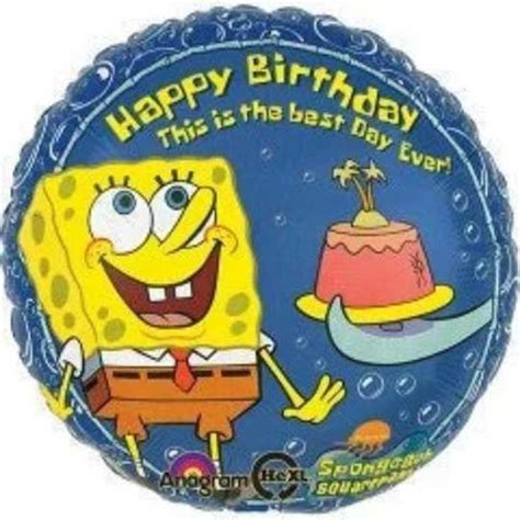 Spongebob Balloons Etsy