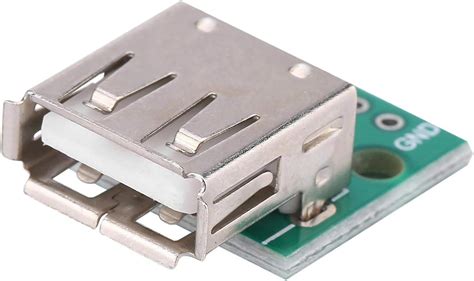 Pcs Usb Type A Female Breakout Board Mm Pitch Adapter Connector Dip Socket Breakout Board
