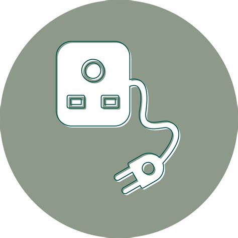 Plug And Socket Vector Icon 19991494 Vector Art At Vecteezy