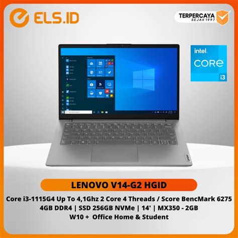 Jual Laptop Lenovo V G Hgid Intel Core I G Gb Gb Mx Gb W Ohs Shopee Indonesia