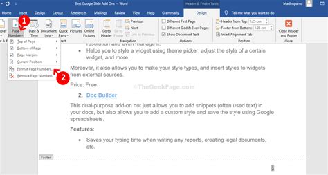 How To Add Page Numbers In Roman Arabic English In Same Word Doc