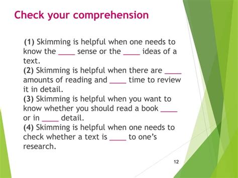 Skimming Pptppt What Is Skimming And Activities Related To Itd Ppt