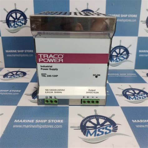 Traco Power Tsl 240 124p Industrial Power Supply Marine Ship Store