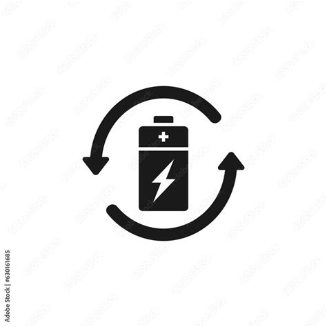 Rechargeable Battery Icon Or Fast Charging Icon Vector Isolated Best