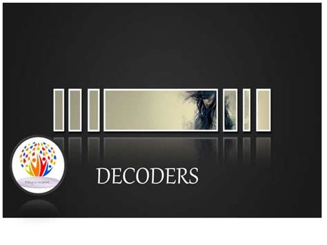 Decoders In Digital Electronics Pptx