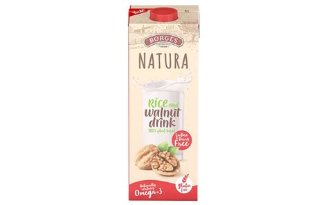 Borges Natura Rice And Walnut Drink - Reviews | Ingredients | Recipes ...