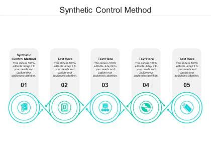 Synthetic Control Methods PowerPoint Presentation And Slides PPT Sample SlideTeam