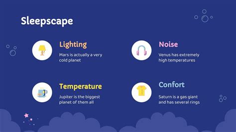 Sleep Hygiene Tips Google Slides PowerPoint