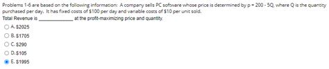 Solved Problems Are Based On The Following Information Chegg