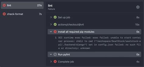 Oci Runtime Exec Failed Unable To Start Container Process Actions