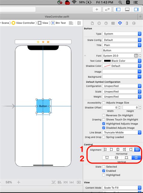 Ios Adjust Font Size Of Text To Fit In Uibutton Stack Overflow