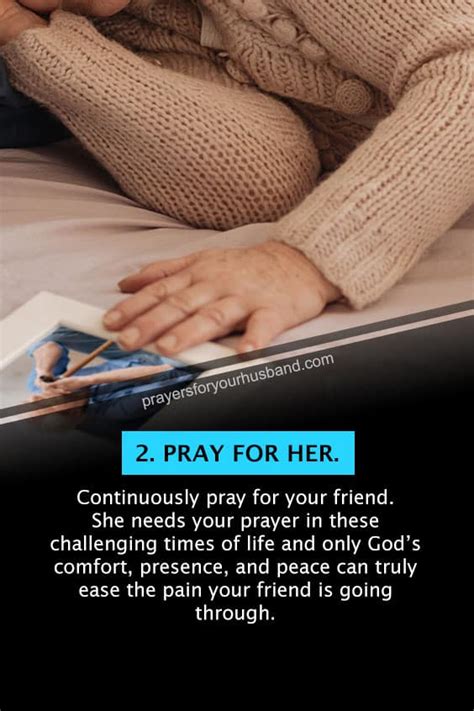 Prayer For A Friend Who Lost Her Husband