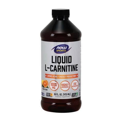 L-Carnitine Liquid 1000 mg, 473 ml - Bioline