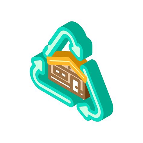 Green Building Materials Isometric Icon Vector Illustration 39618091