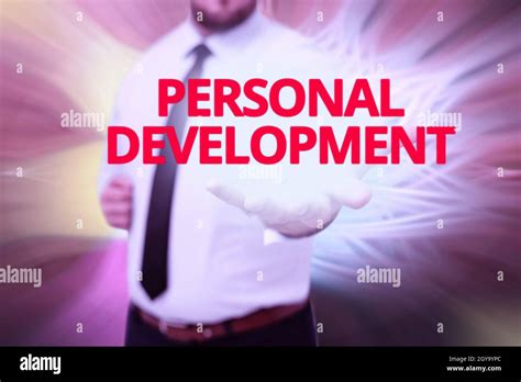 Text Caption Presenting Personal Development Concept Meaning Process