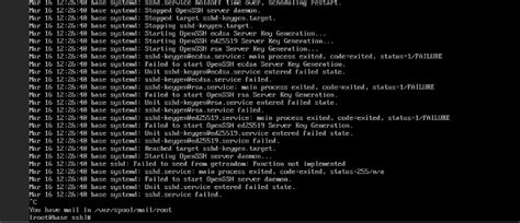 Ssh SSHd Not Starting On CentOS Server Fault
