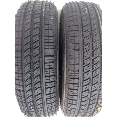 Kit 2 Pneus Remold Aro 14 Medida 175 65 14 Borracha Vipal