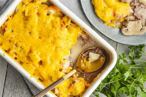 Ground Beef And Stove Top Stuffing Casserole Recipe Home Pressure Cooking