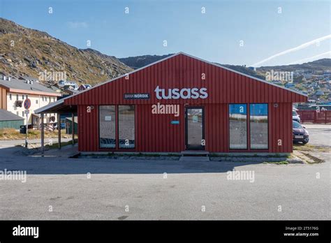 Tusass Wall Mounted Red Post Box Mailbox In Qaqortoq Greenland Tusass