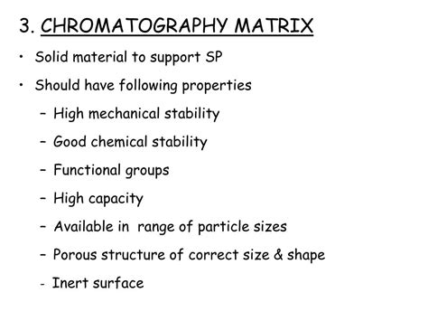Ppt Chromatography Basic Concepts And Definitions Applied Theory
