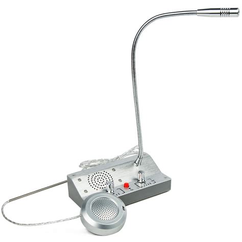 Box Office Loud Speaker Mic Window Intercom Two Wa Vicedeal