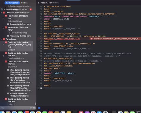 xcode how do i solve my buildtime errors in my rn ios project