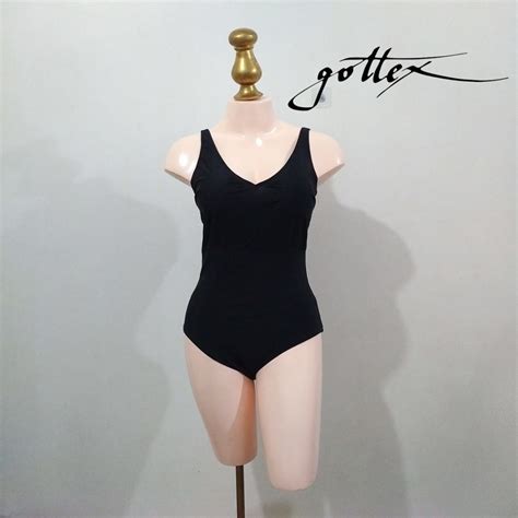 Gottex Swimsuit Black Swimsuit Black One Piece Swimsuit Usa 12 Classy