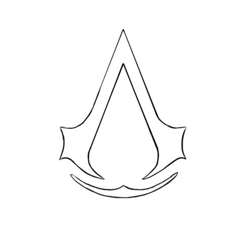 How To Draw Assassins Creed Logo