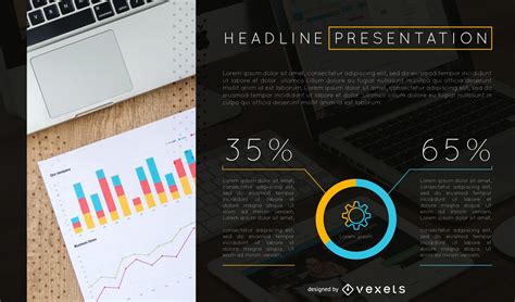 Analyses Presentation Slide Template Vector Download