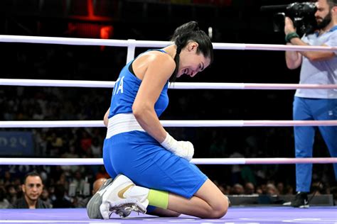 Article Paris Olympics Italys Angela Carini Abandons Fight With Algerias Imane Khelif Who