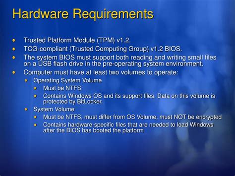 Ppt Sec325 Bitlocker™ Drive Encryption Deployment Powerpoint Presentation Id 1267671