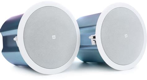 Jbl Control C T Pair Ohm Ceiling Speakers With Transformer White Sweetwater