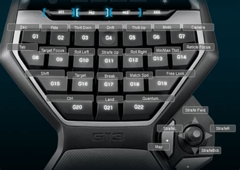 Star Citizen Key Binds For G13 I Was Up All Night Making This R